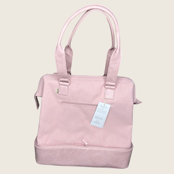 BEIS | Bags | Beis Convertible Mini Weekender Duffle Atlas Pink Bag ...